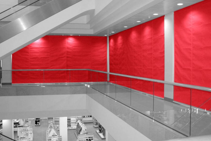 AUTOMATIC ACCORDION SMOKE CURTAIN